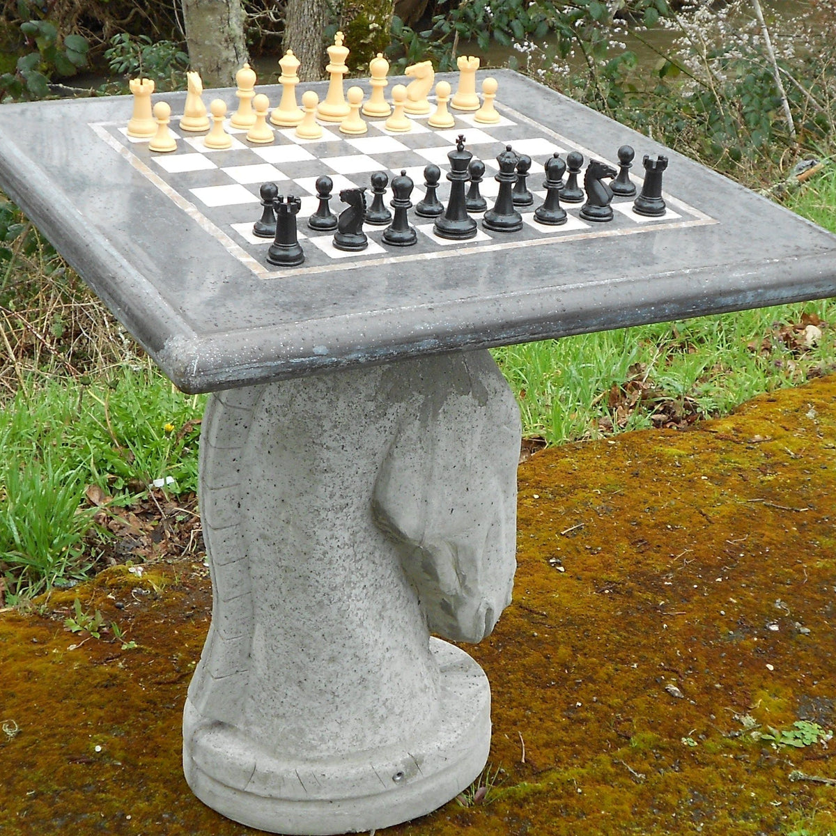Outdoor Concrete Chess Table For Sale — Outdoor Workout Supply