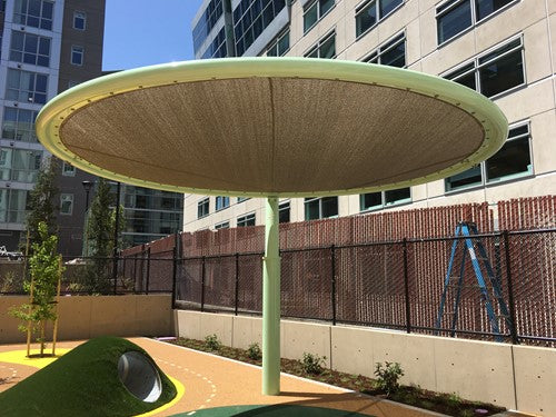 Circular Shade Structures for Sale — Outdoor Workout Supply