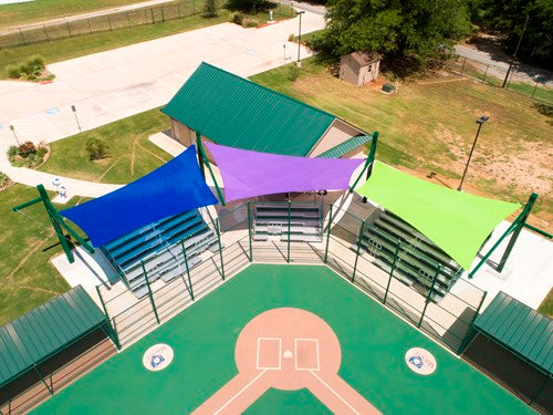 Bleacher Shade Structures for Sale — Outdoor Workout Supply
