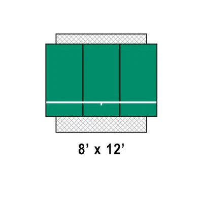 Douglas® Bakko Backboard, Slimline Flat — Outdoor Workout Supply