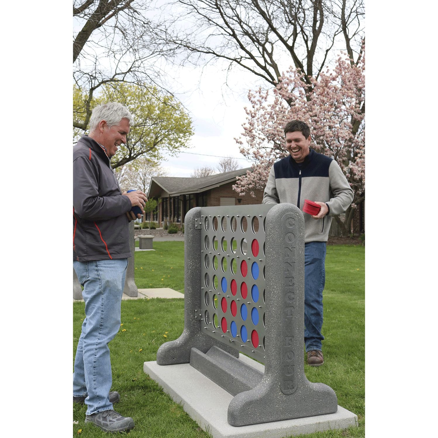 Disc-Connect (Concrete Connect 4) — Outdoor Workout Supply