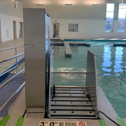 Spectrum Aquatics- Glacier Water Powered Platform Lift WP600 — Outdoor ...