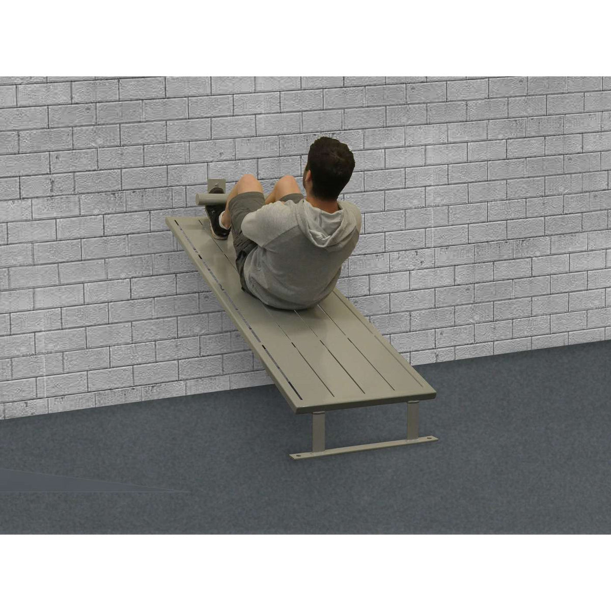SuperMAX Wall Mount Station- Incline Sit-up — Outdoor Workout Supply