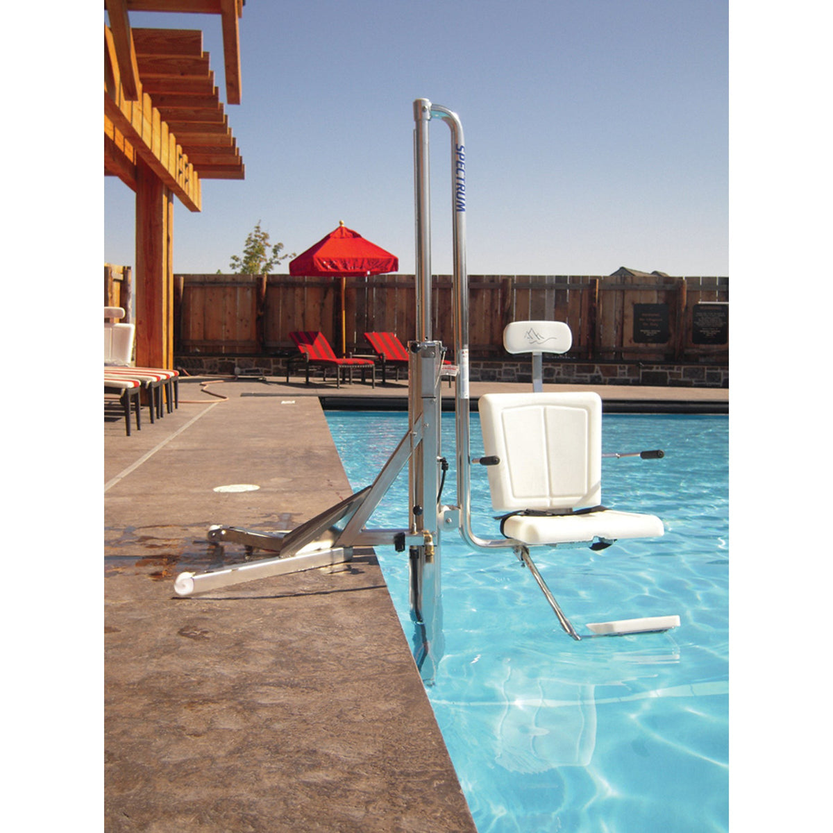 Spectrum Aquatics-Lolo ADA Pool Lift — Outdoor Workout Supply