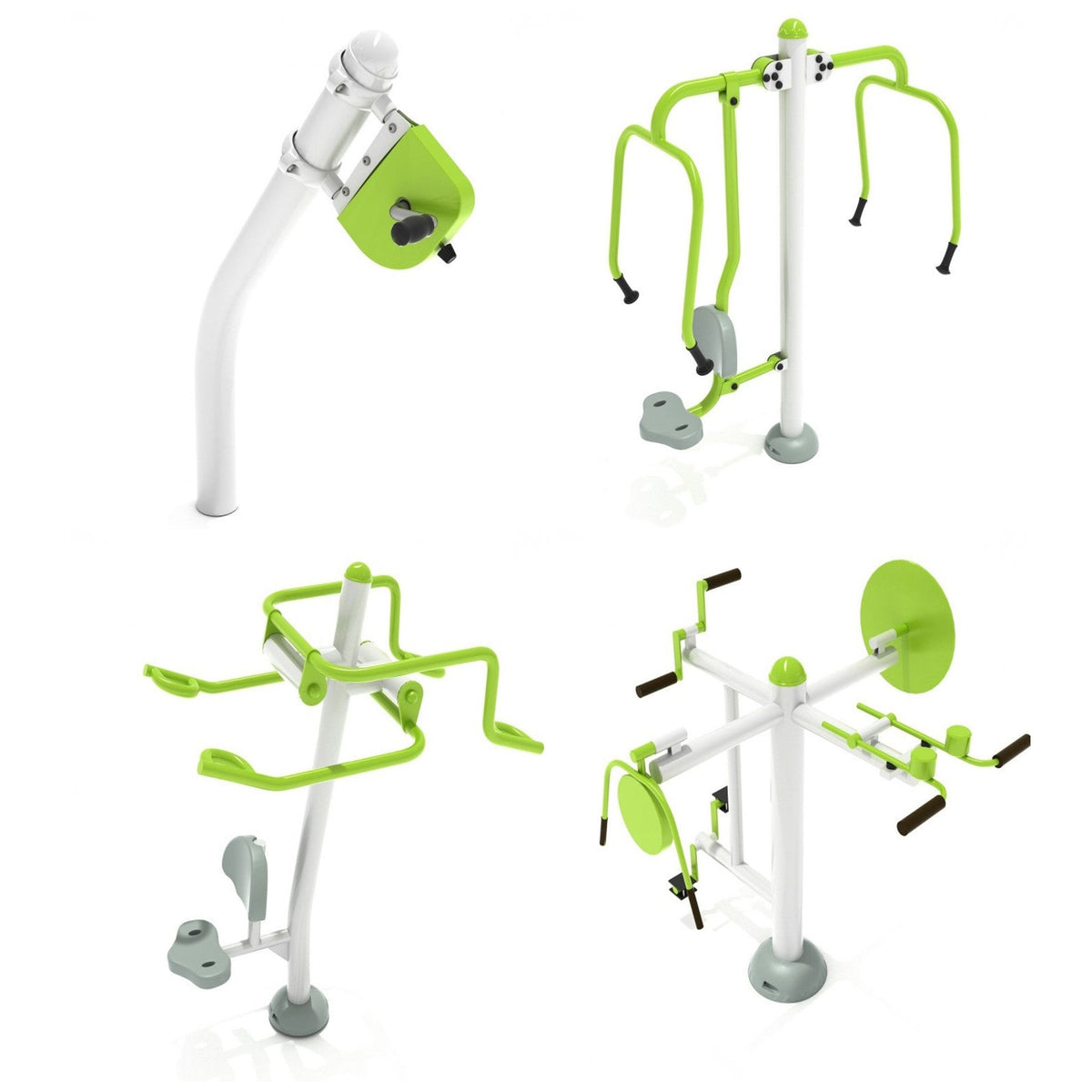 Playground Fitness Accessible Outdoor Fitness Package — Outdoor Workout ...