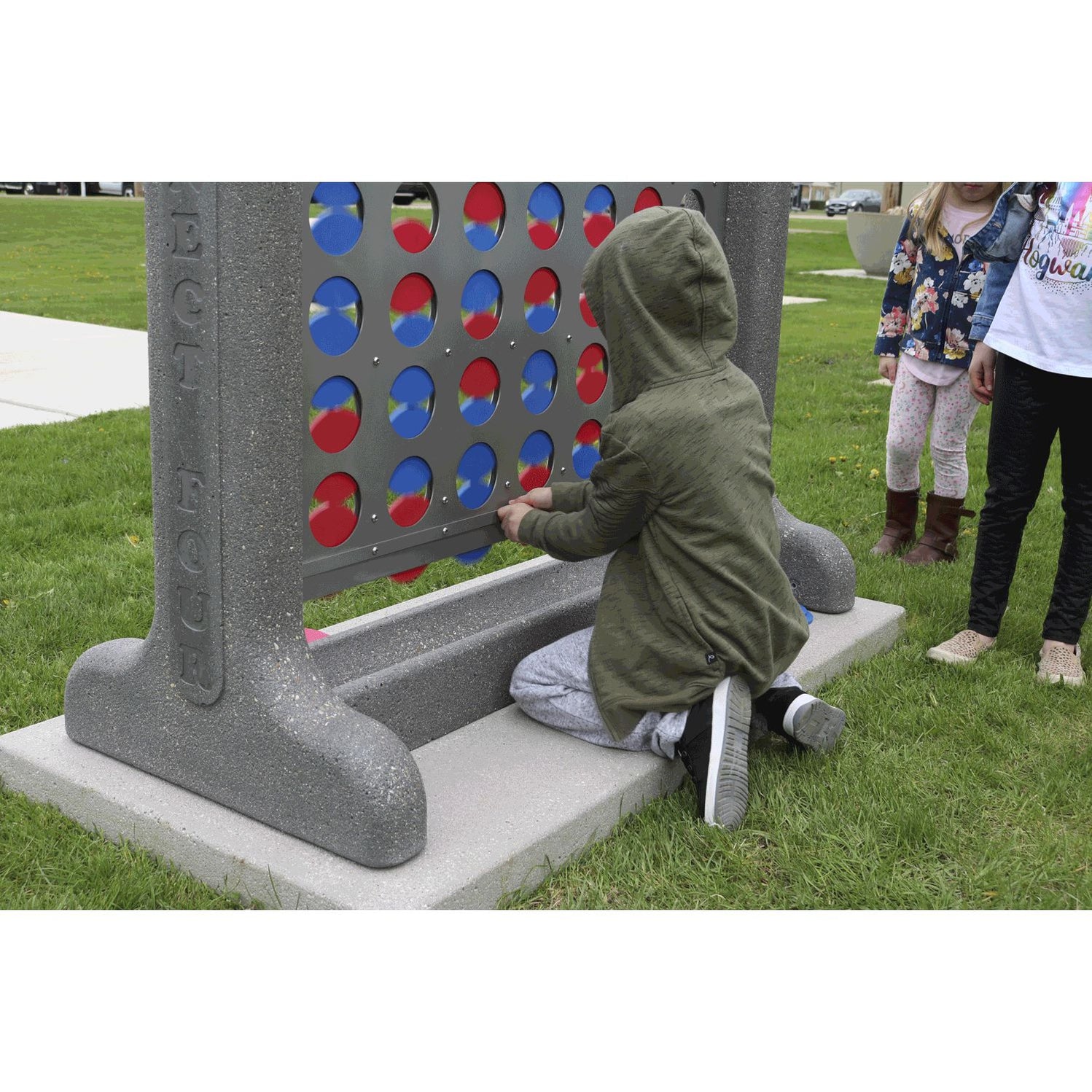 Disc-Connect (Concrete Connect 4) — Outdoor Workout Supply