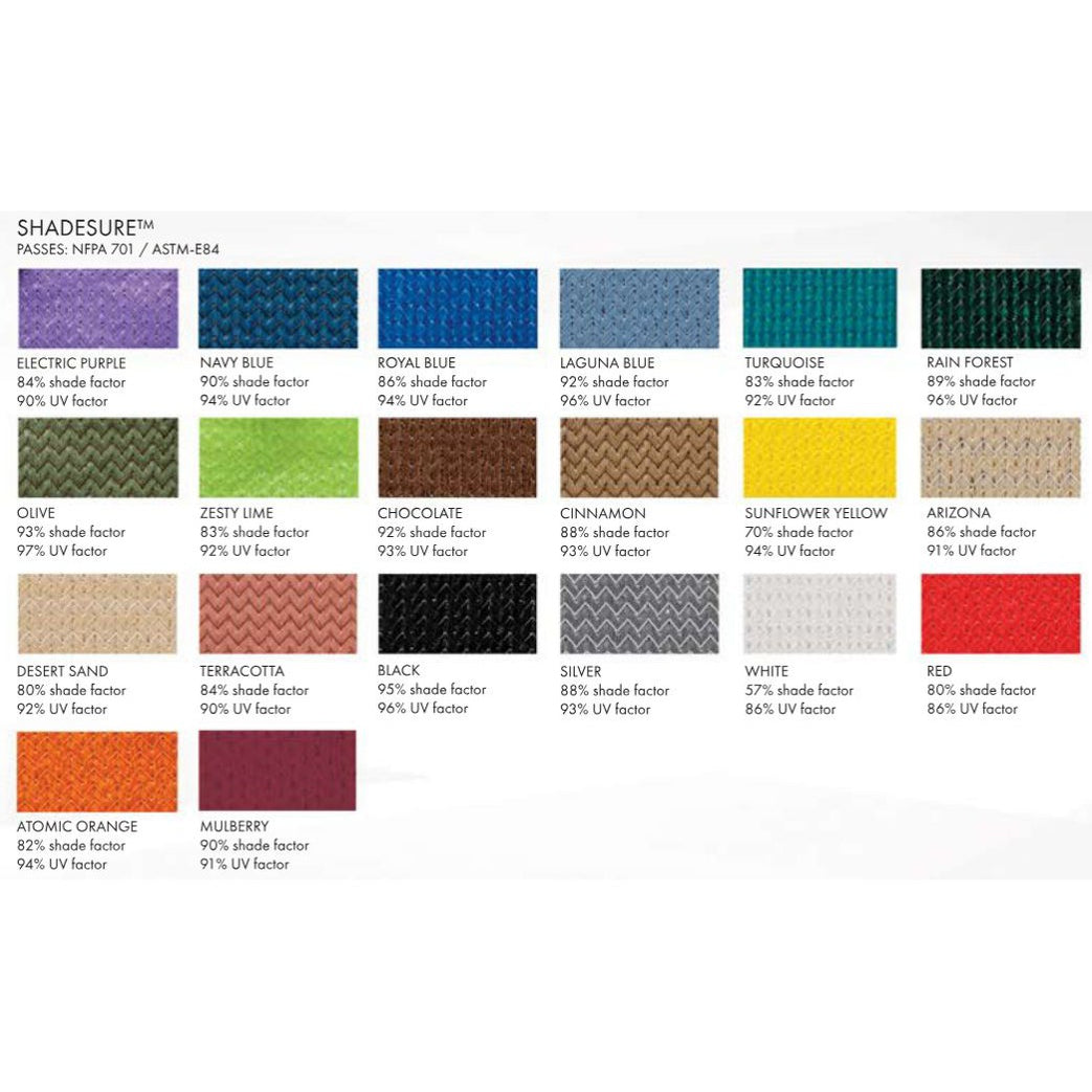 Single Post Pyramid Cantilever Shade Structure — Outdoor Workout Supply