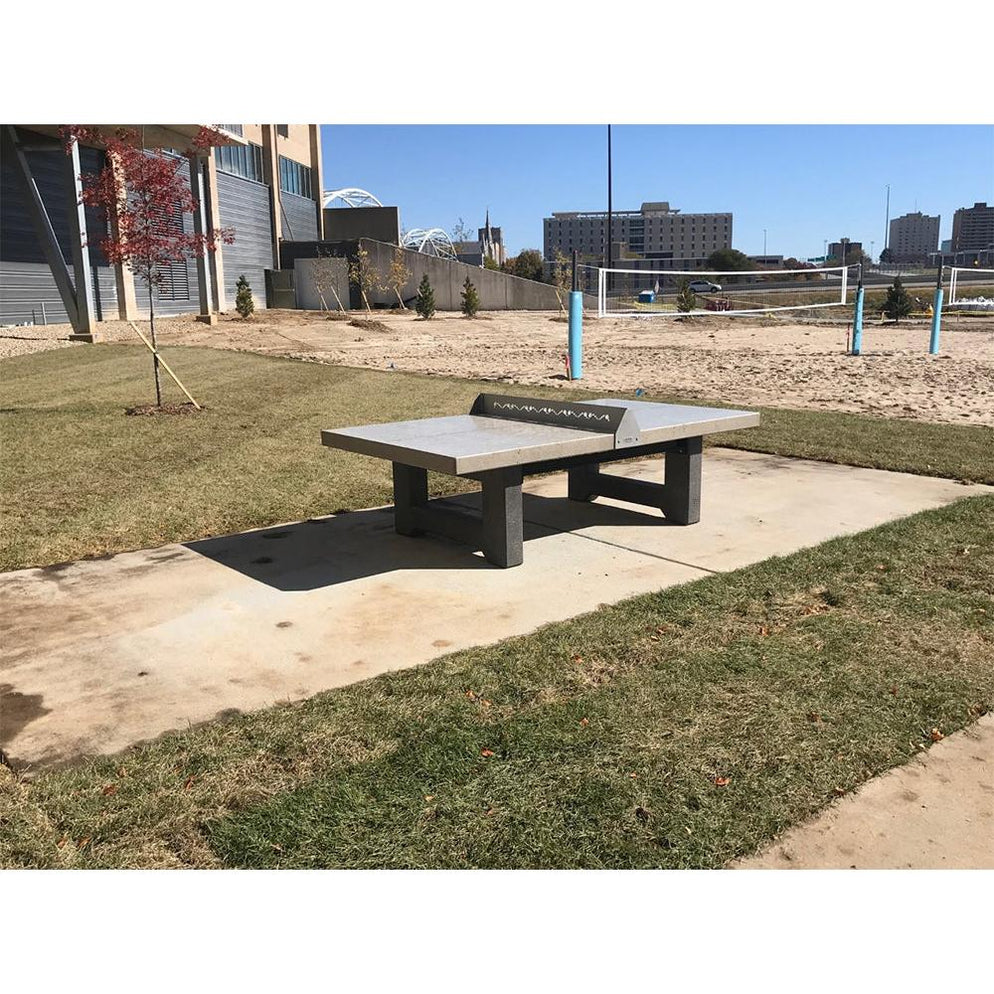 Concrete Ping Pong / Table Tennis (T1086045) — Outdoor Workout Supply