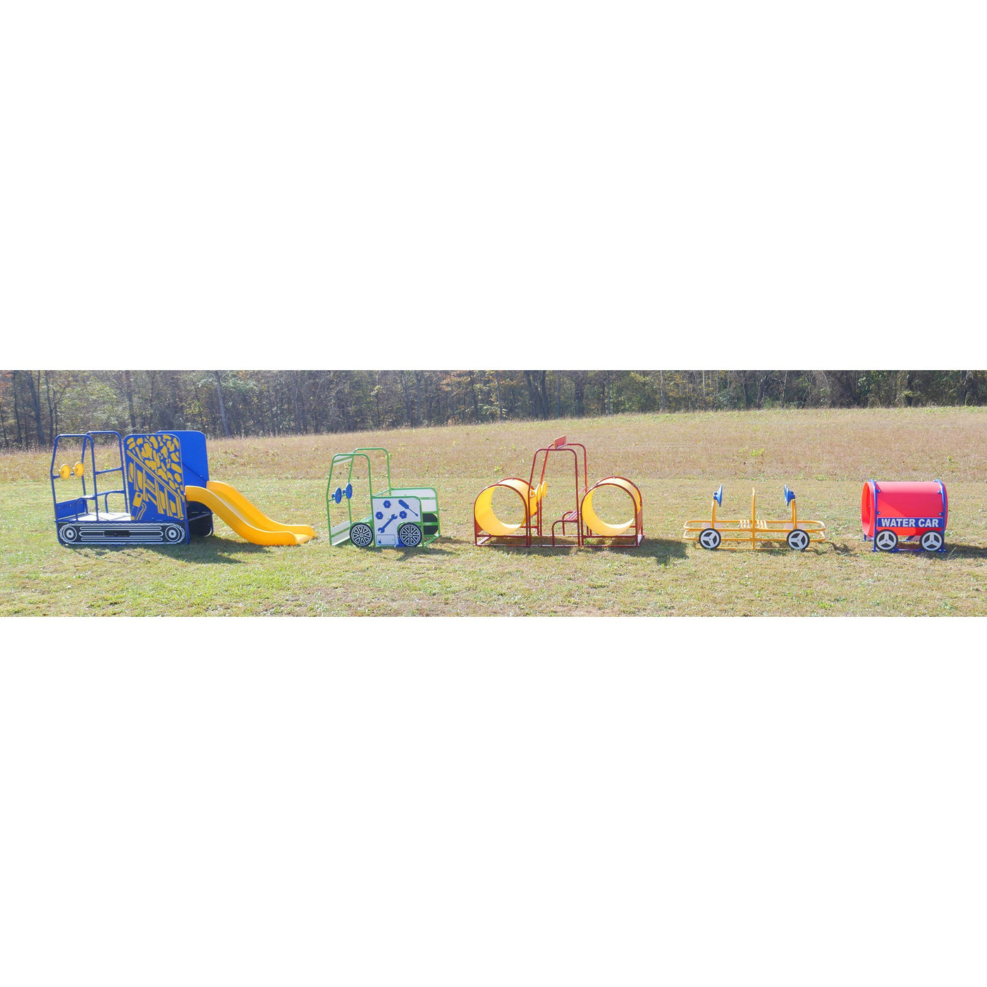 Infinity Playgrounds- Construction Themed Playground Vehicles — Outdoor ...