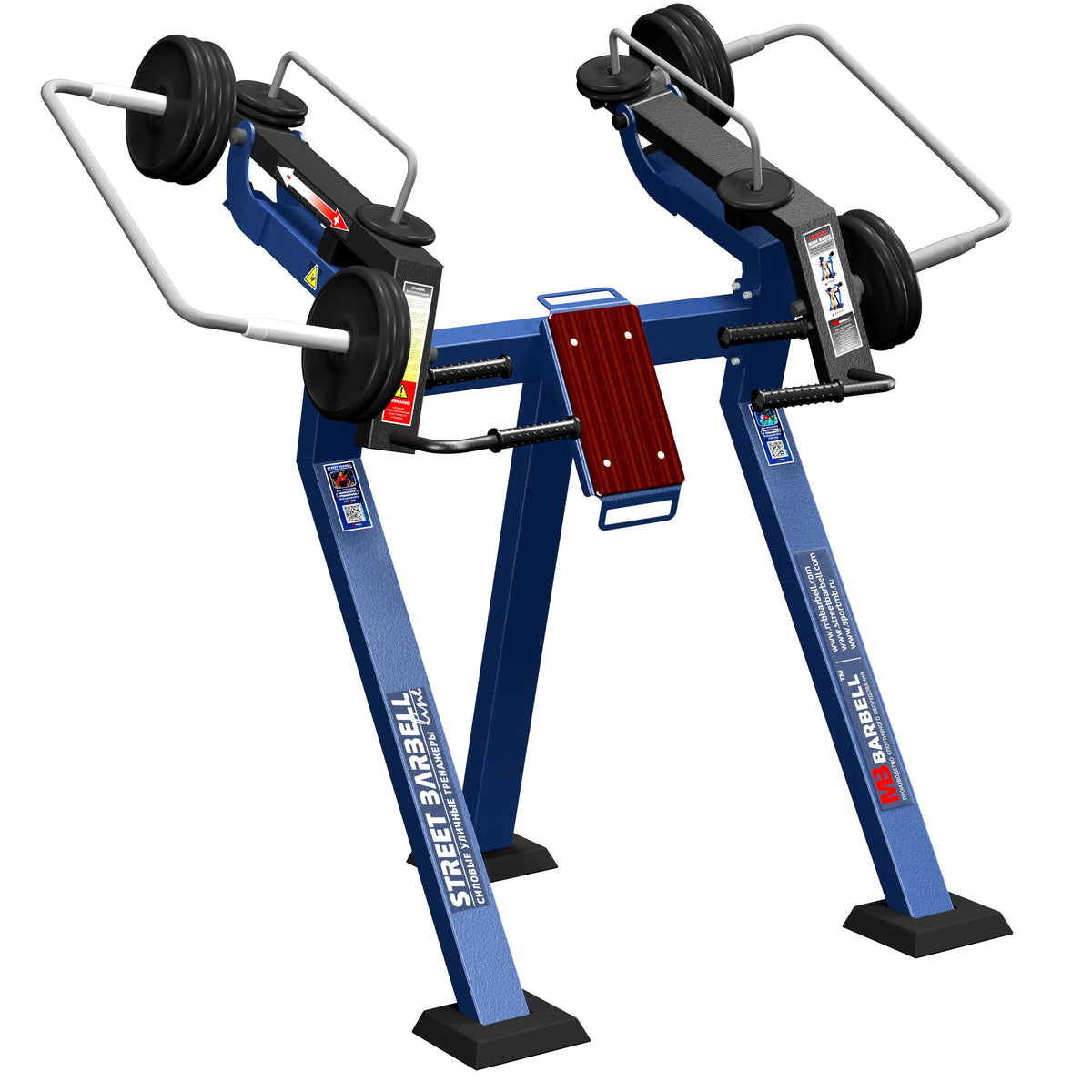 Street Barbell USA Convergent Vertical Press (Outdoor Gym Equipment ...