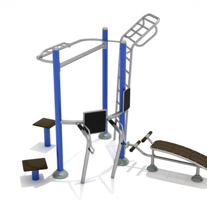 Playground Fitness Intermediate Playground Gym — Outdoor Workout Supply