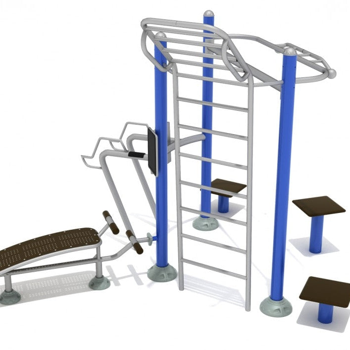 Playground Fitness Intermediate Playground Gym — Outdoor Workout Supply