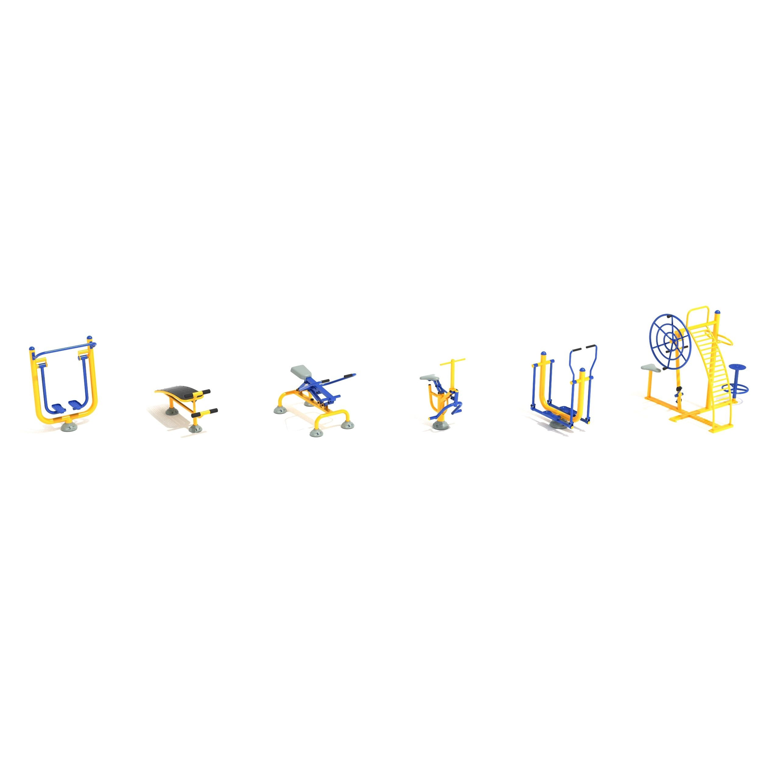 Playground Fitness Training Day Outdoor Fitness Equipment Package ...