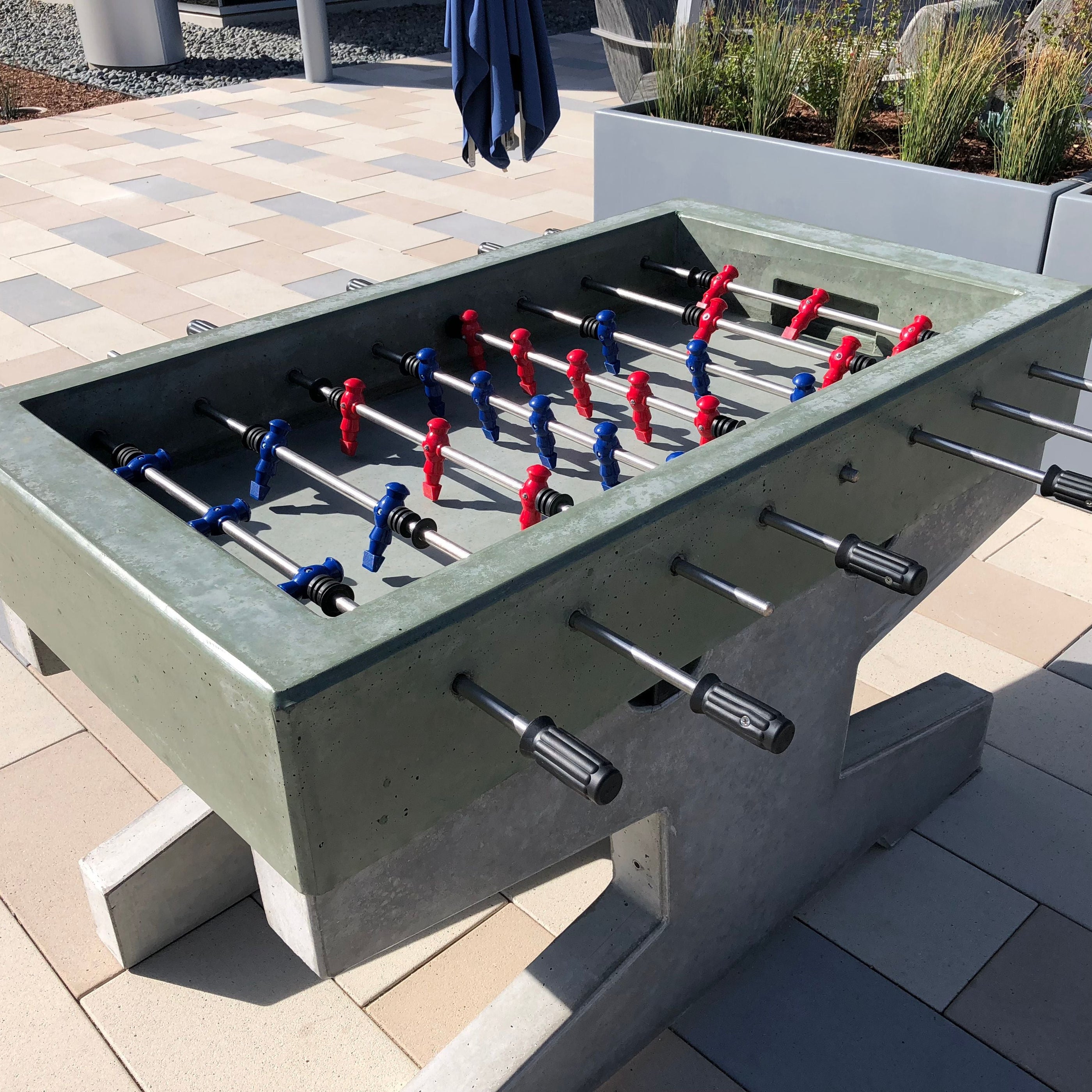 Stone Age Concrete Outdoor Foosball Table — Outdoor Workout Supply