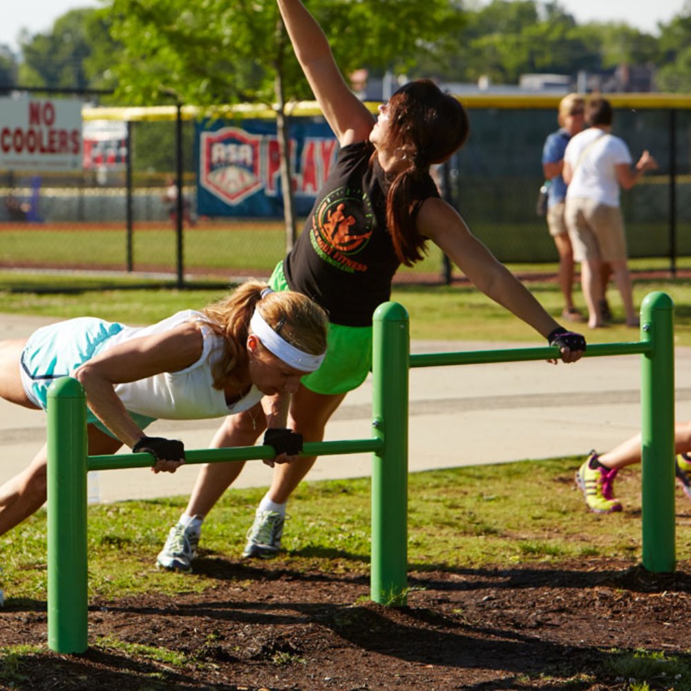 ActionFit Push-Up Station — Outdoor Workout Supply