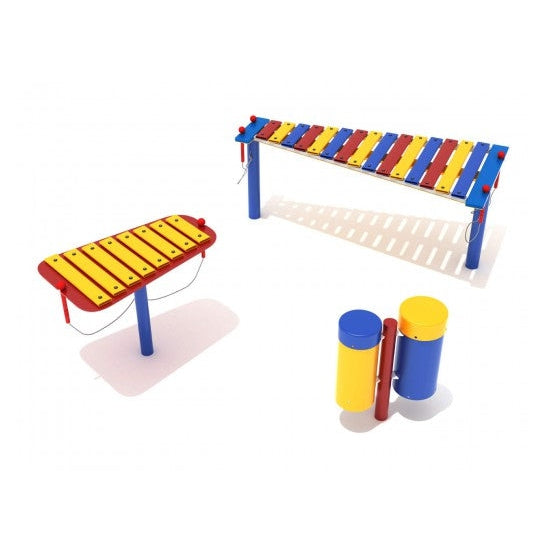 Playground Music Rhythm Group of Three — Outdoor Workout Supply