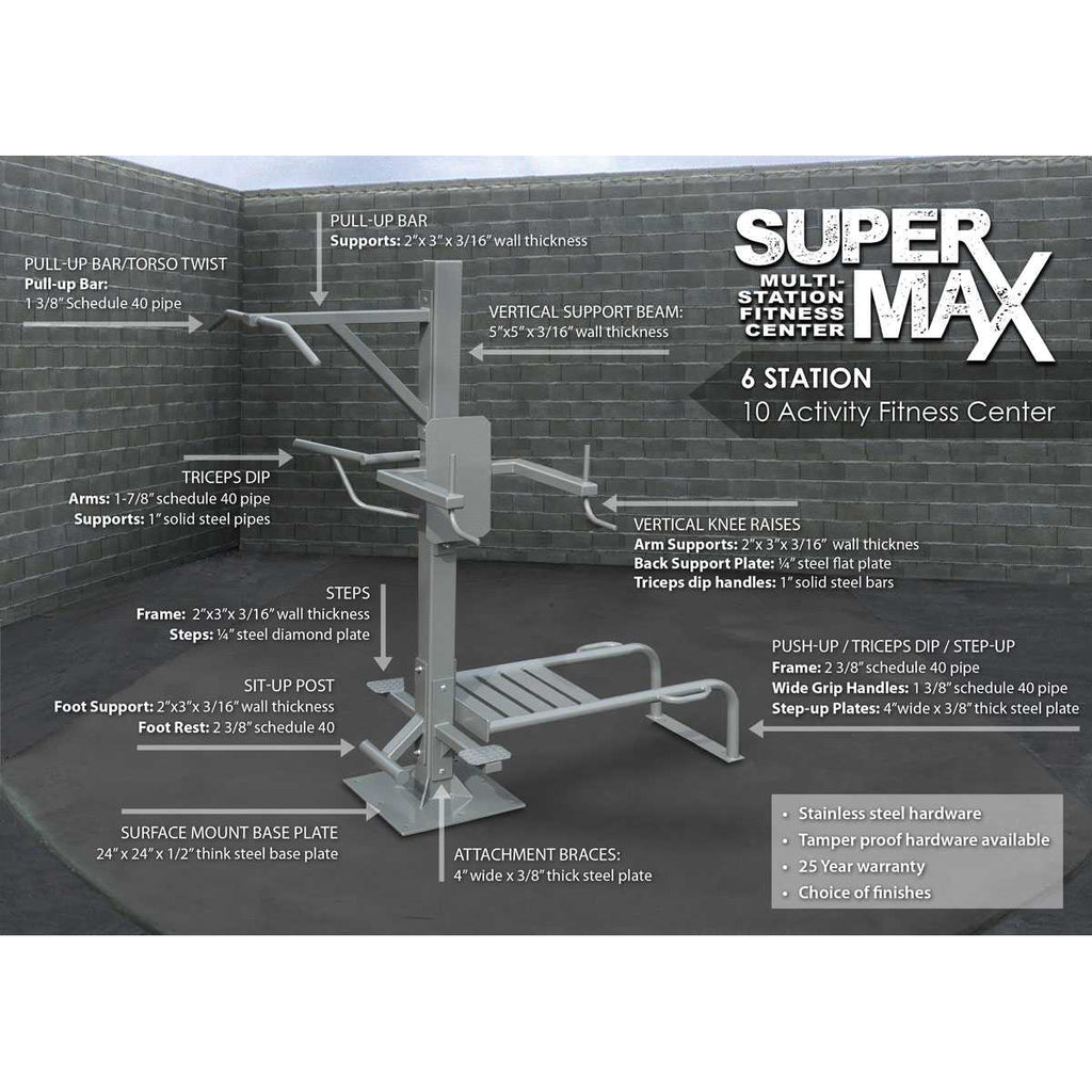 Corrections Fitness Equipment — Outdoor Workout Supply