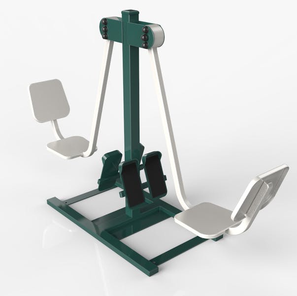 TriActive USA Leg Press — Outdoor Workout Supply