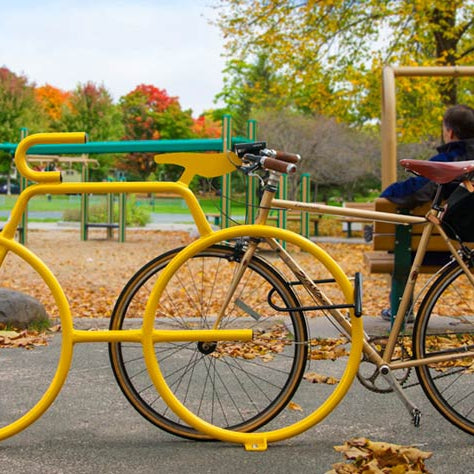 Dero Bike Bike Rack™ — Outdoor Workout Supply