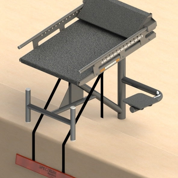 (1710083) Stationary Backstroke Start Wedge — Outdoor Workout Supply
