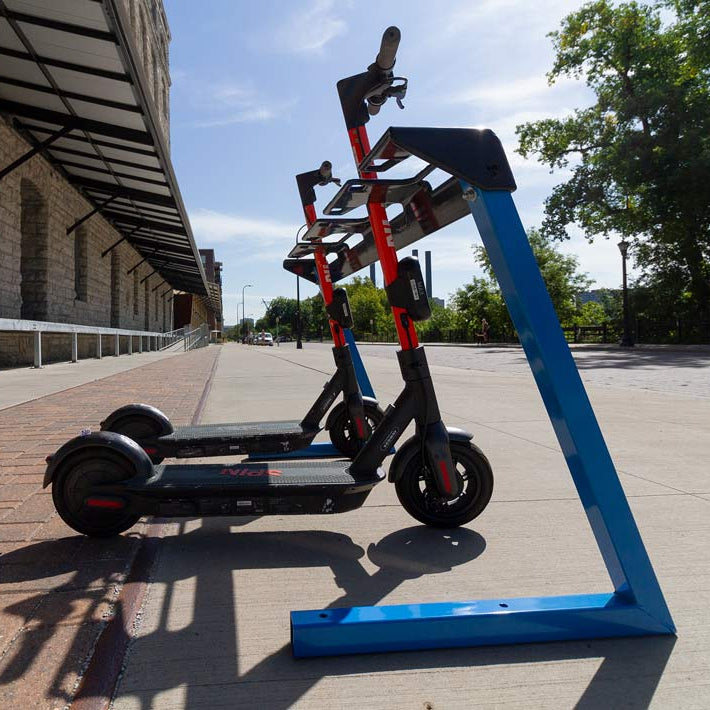 Dero E-Scooter Rack — Outdoor Workout Supply