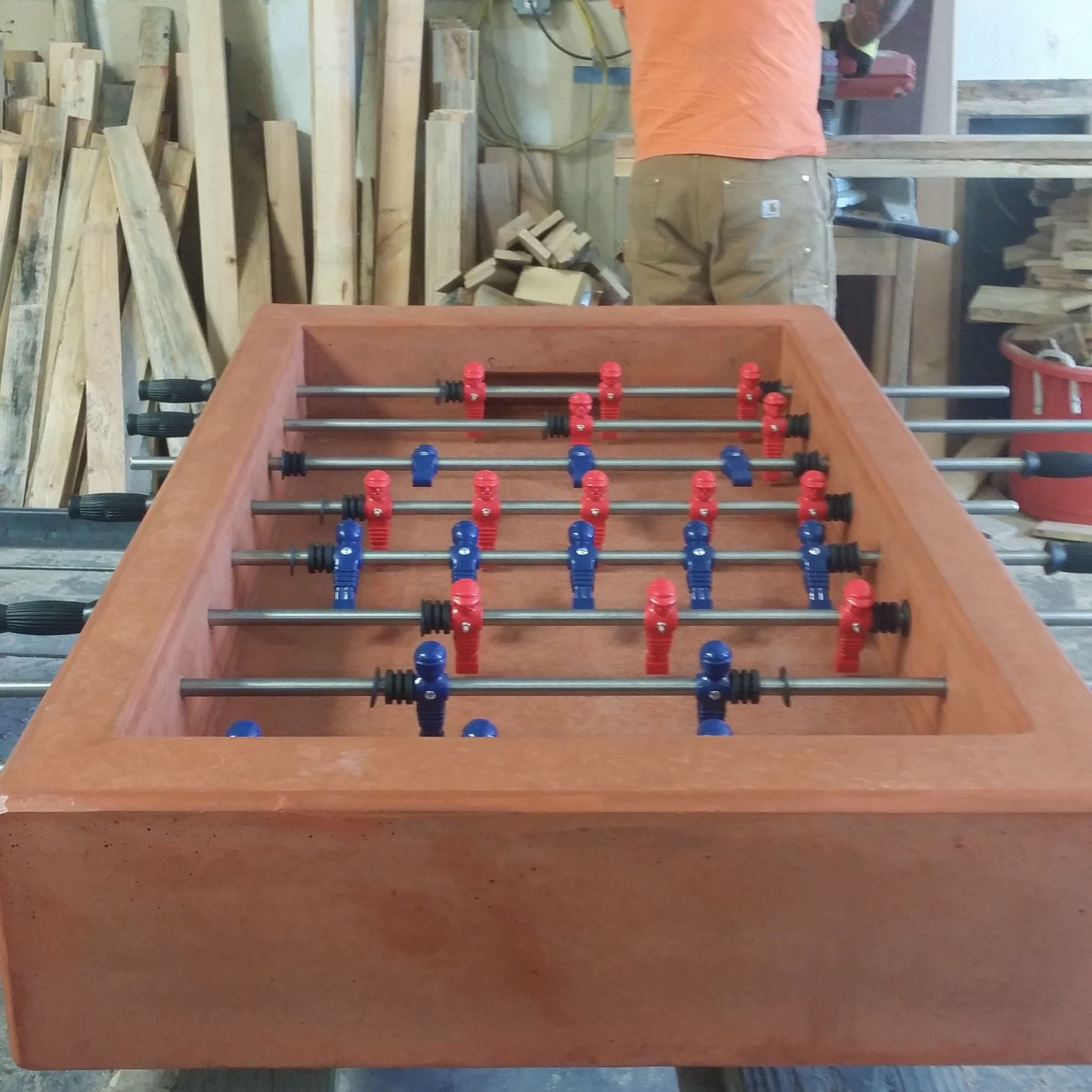 Stone Age Concrete Outdoor Foosball Table — Outdoor Workout Supply